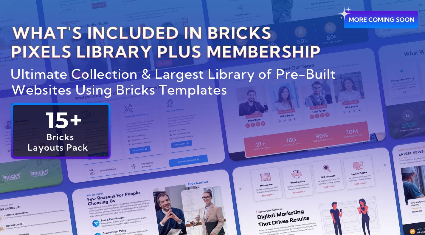 Bricks Library Plus Lifetime Access Pass - Bricks Library Plus
