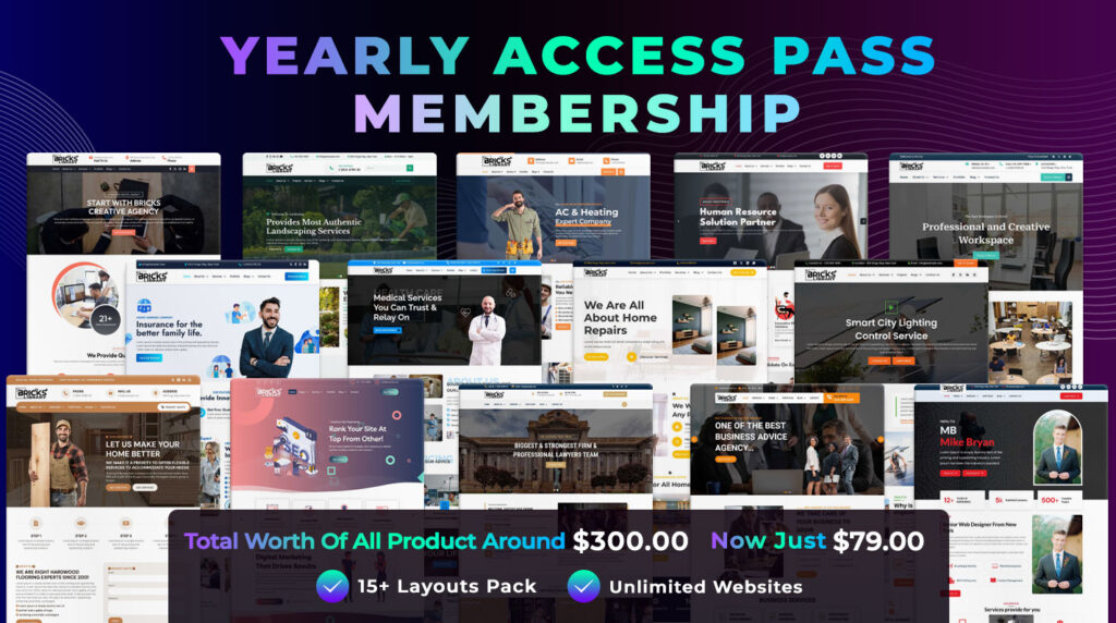 Bricks Library Plus Yearly Access Pass - Bricks Library Plus